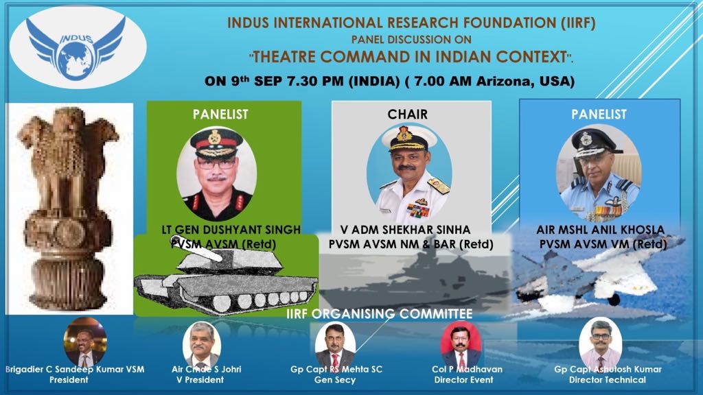 382: THEATRE COMMAND IN INDIAN CONTEXT – Air Marshal's Perspective