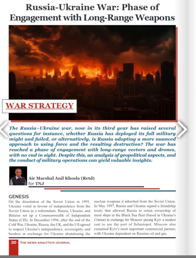 487: RUSSIA-UKRAINE WAR: PHASE OF ENGAGEMENT WITH LONG-RANGE WEAPONS ...