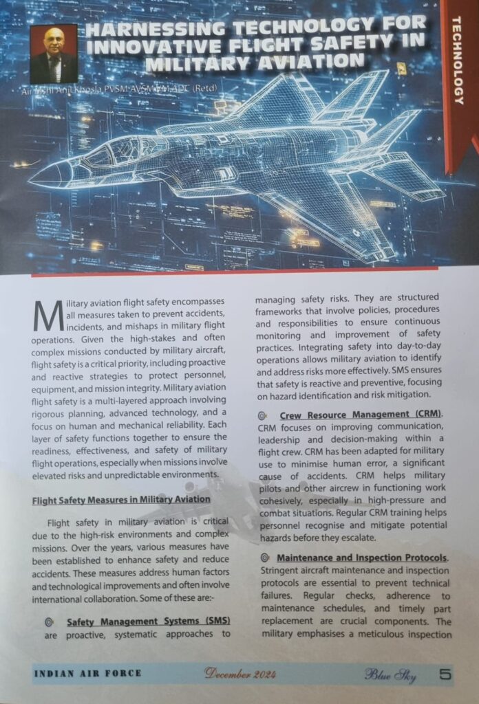 573: HARNESSING TECHNOLOGY FOR INNOVATIVE FLIGHT SAFETY IN MILITARY ...